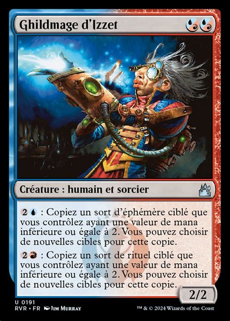 Izzet Guildmage · Ravnica Remastered Rvr 191 · Scryfall Magic The