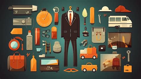 Vector Business Elements Collection Design Set Premium Ai Generated Image
