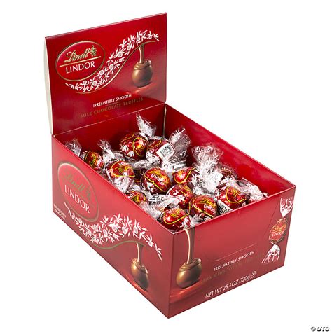 Lindt Truffles Milk Chocolate 60 Count Oriental Trading