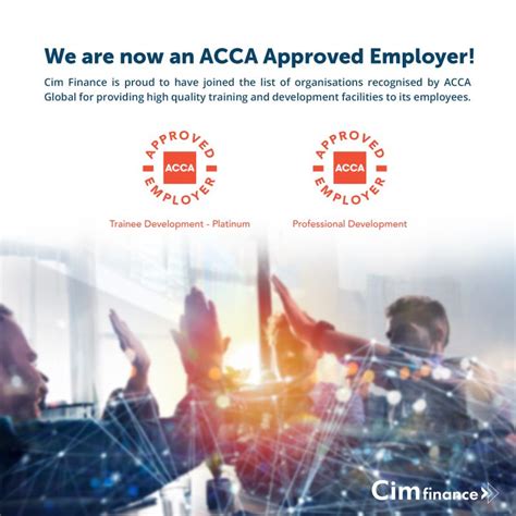 Scott Tapson On Linkedin Cim Finance Is Invested In Our Peoples Growth These Accreditations Will