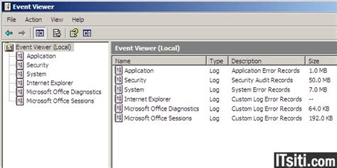 Windows Xp Event Viewer Windows Xp Event Viewer