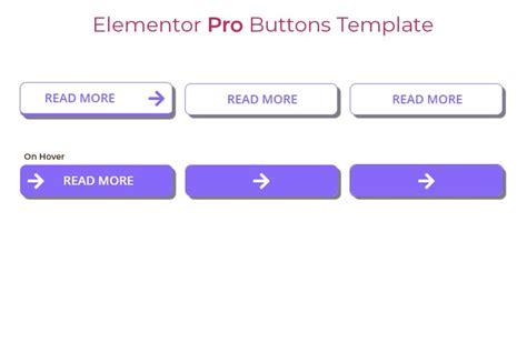 Elementor Buttons Free Template V1 Dmmotionarts