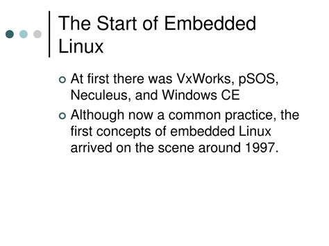 PPT Embedded Linux Systems PowerPoint Presentation Free Download ID
