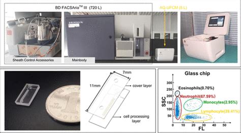 Ultraportable Flow Cytometer Based On An All Glass Microfluidic Chip