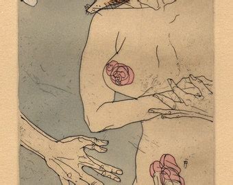 Items Similar To Original Art Nude Sketch On Etsy