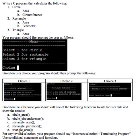 Solved Write A C Program That Calculates The Following 1 Chegg Com