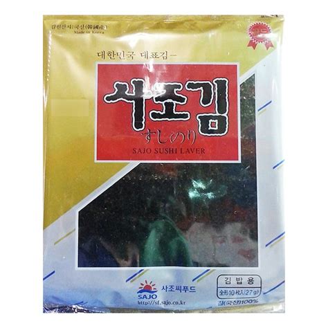 사조씨푸드 사조 김밥용김 27g 100개 에누리 가격비교