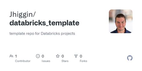 Github Jhiggin Databricks Template Template Repo For Databricks Projects