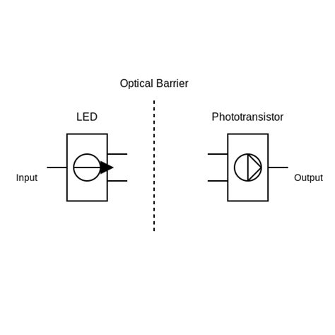 opto isolated input circuits tutorials on electronics next electronics