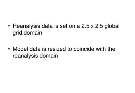 Ppt Using Standardized Anomaly Data In Operational Forecasting