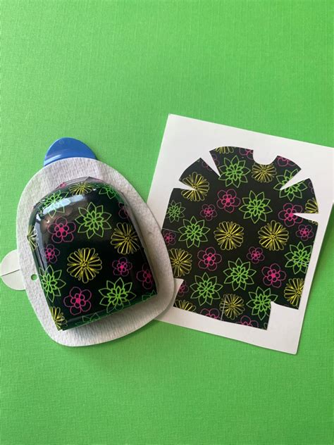 Neon Floral Omnipod Decal Sticker Etsy