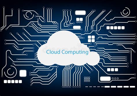 Graphics Design Hitech Technology Cloud Computing Concept Computer