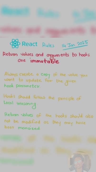Arguments Hooks Immutable Reactjs Reactplaylist Reactjsomlondhe Om Londhe