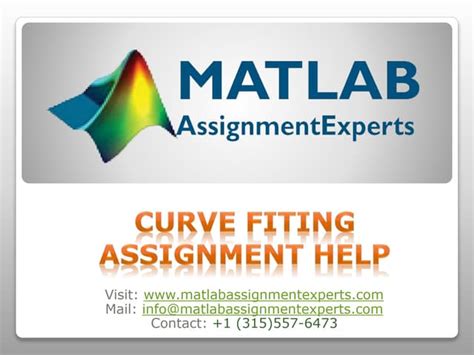 Curve Fiting Assignment Help Pptx
