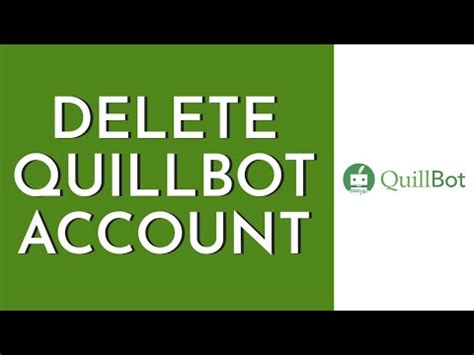 How To Delete Your Quillbot Account 2023 Cancel Quillbot Subscription Full Tutorial YouTube