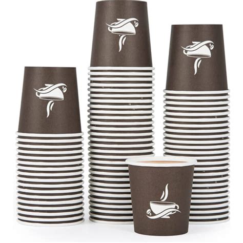 Custom Brown Paper Cups Wholesale Prices Small Food Boxes