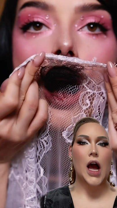 Trying Lace Lips 🖤 Lace Makeup Trend Lip Art Tutorial