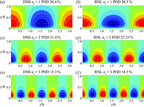 Ace The Structure Of The First Three Pod Modes Of The Streamwise Download Scientific