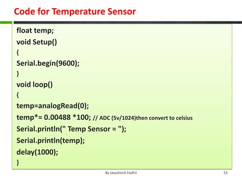 Arduino Based Applications Part PPT