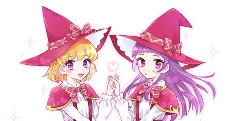 Maho Girls Precure Mirai Asahina Liko Izayoi まほぷりちゃん Pixiv