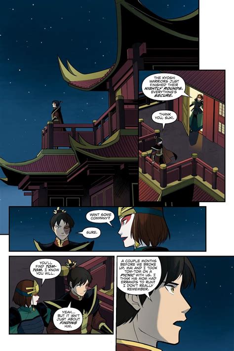 Beautiful And Deep Conversation Between Zuko And Suki Rthelastairbender