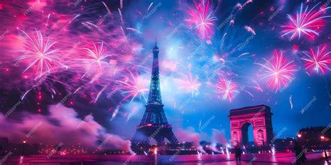 Breathtaking Bastille Day Fireworks Illuminate Iconic Paris Landmarks