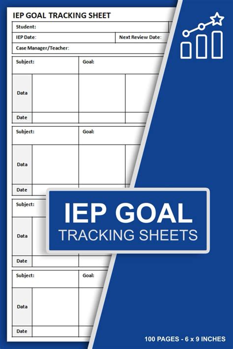 Iep Goal Tracking Sheets Progress Monitoring Tracker For Special
