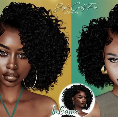 Xxblacksims On Instagram Jayla Curlyfro💕 Download Hair On My Patreon