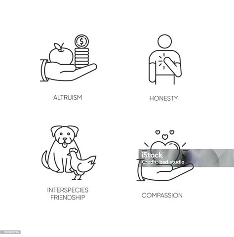 친절한 지원 픽셀 완벽한 선형 아이콘 세트 사용자 정의 가능한 얇은 선 윤곽 기호 이타주의 정직 종간 우정 동정심 격리된 벡터 개요 그림입니다 편집 가능한 스트로크 0명에