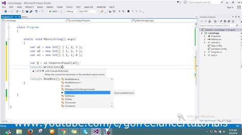 Comparing Two Arrays In Net C Youtube