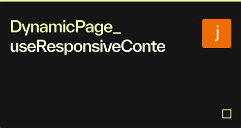 Dynamicpage Useresponsivecontentpadding Codesandbox