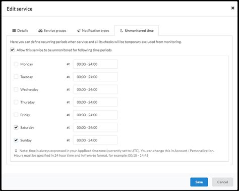 Coming Soon Recurring Unmonitored Time Functionality Appbeat Monitoring Blog