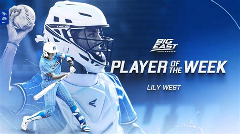 Lily West Earns Big East Player Of The Week Honors Creighton