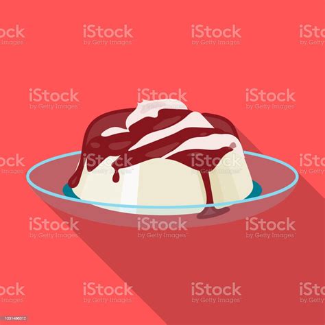 맛 있는 크림 초콜릿 디저트입니다 평면 스타일 벡터 기호 재고 일러스트 웹에서 디저트 단일 아이콘 그릇에 대한 스톡 벡터 아트 및 기타 이미지 Istock