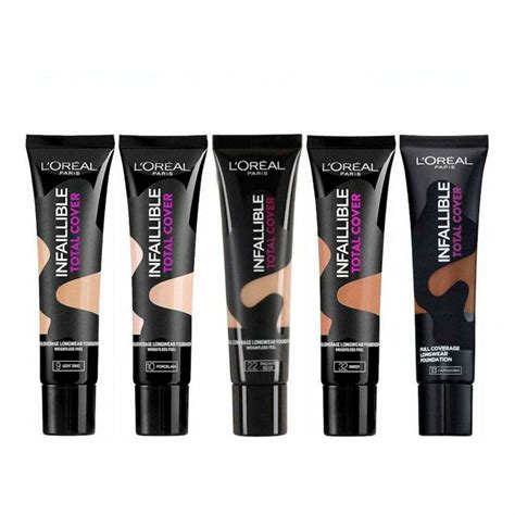 Base Loreal Infallible Total Cover Full Coverage Sabrina Perfumes
