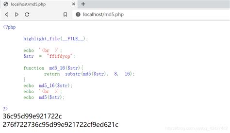 【php】php Md5函数第二个参数为 True 时显示乱码以及乱码的由来php Md5 第二个参数 Csdn博客