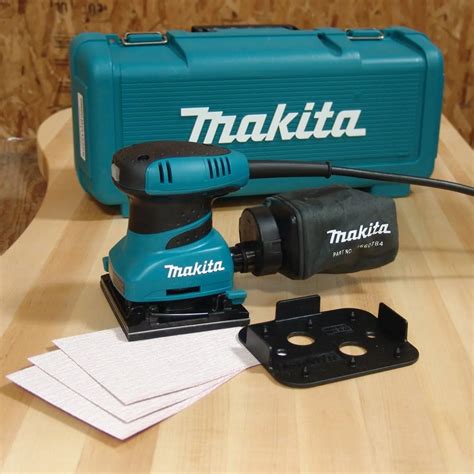 Makita 14 Sheet Finishing Sander With Tool Case 20 Amp Motor 1400