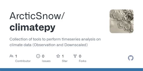 Github Arcticsnowclimatepy Collection Of Tools To Perform