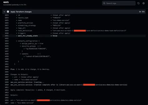 deploying a containerized app to ecs fargate using a private ecr repo