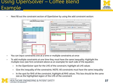 Opensolver Installation Open Solver Jsntalletion Pptx Operating Systems Computer Software