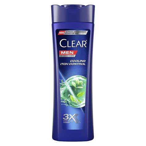 Clear Men Cooling Itch Control Anti Dandruff Shampoo 315ml Unilever