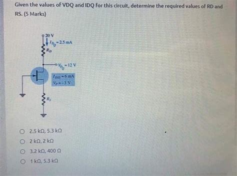 solved given the values of vdq and idq for this circuit