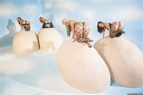 Four Beautiful Milfs With Lush Asses With A Burning Desire To Receive