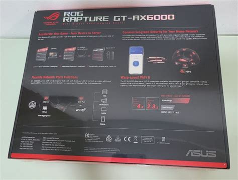 Asus Rog Rapture Gt Ax Asus Gaming Router Computers Tech Parts Accessories Networking