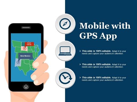 Mobile With Gps App Ppt PowerPoint Presentation Inspiration Guide