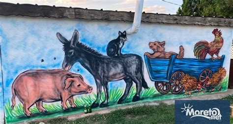 Красота Художник превърна варненско село в галерия на открито снимки Варна