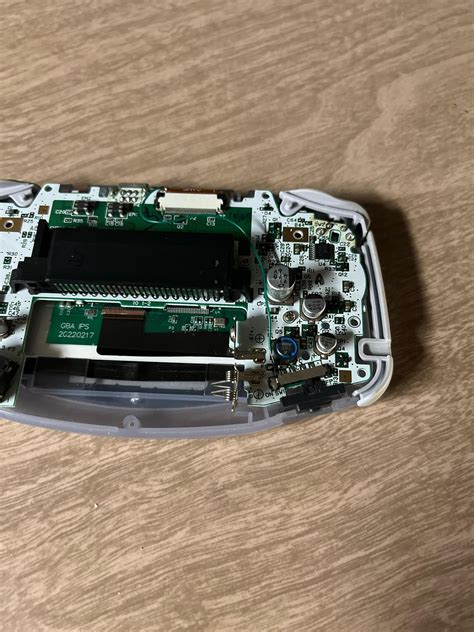 Just Installed A Gba No Cut Ips Mod Kit Went To Stick The Batteries In