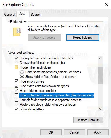 How To Show Hidden Files In Windows