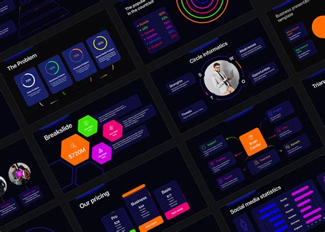 Business Presentation Design Дизайн бизнес презентации Behance