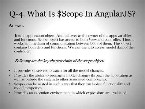Ppt Important Angular Js Interview Question And Answer Powerpoint